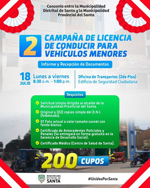 Municipalidad Distrital de Santa